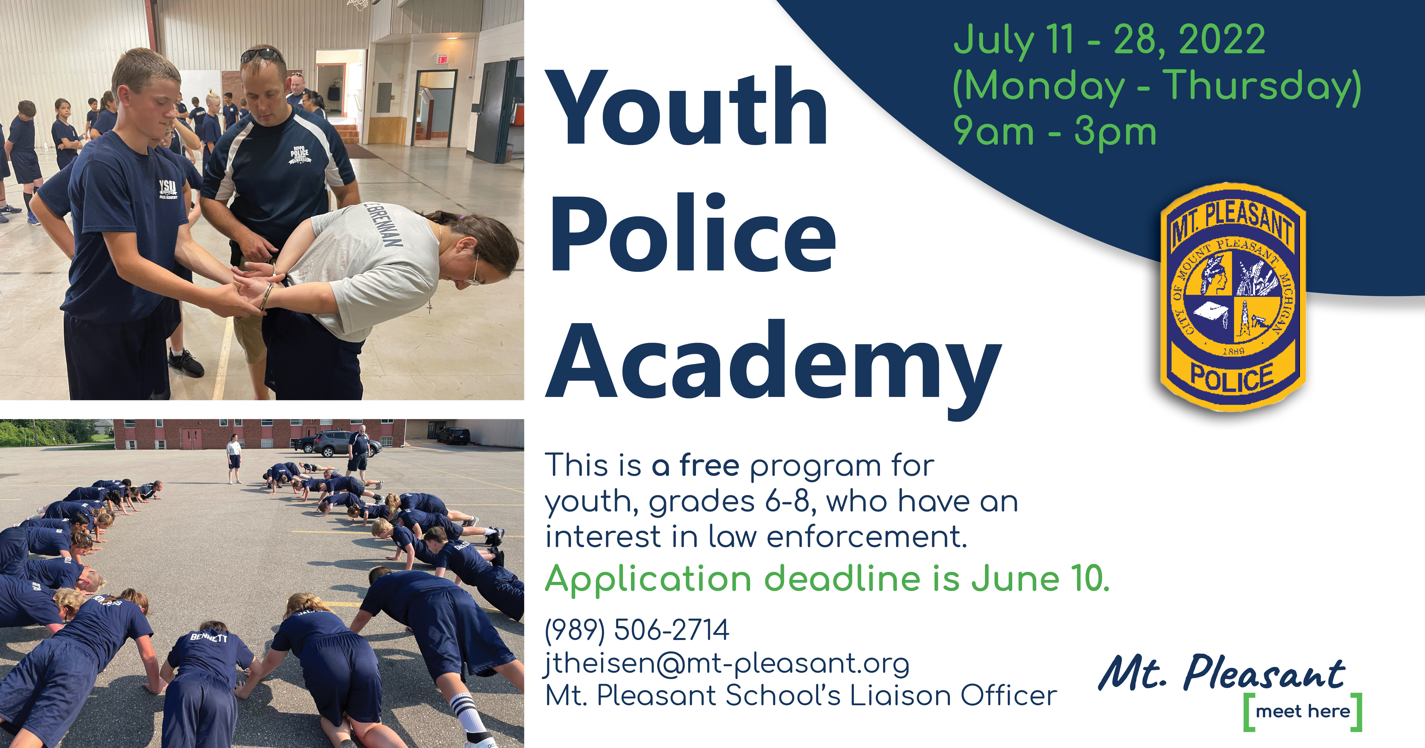 Accepting Applications for 21st Youth Services Police Academy – City of ...