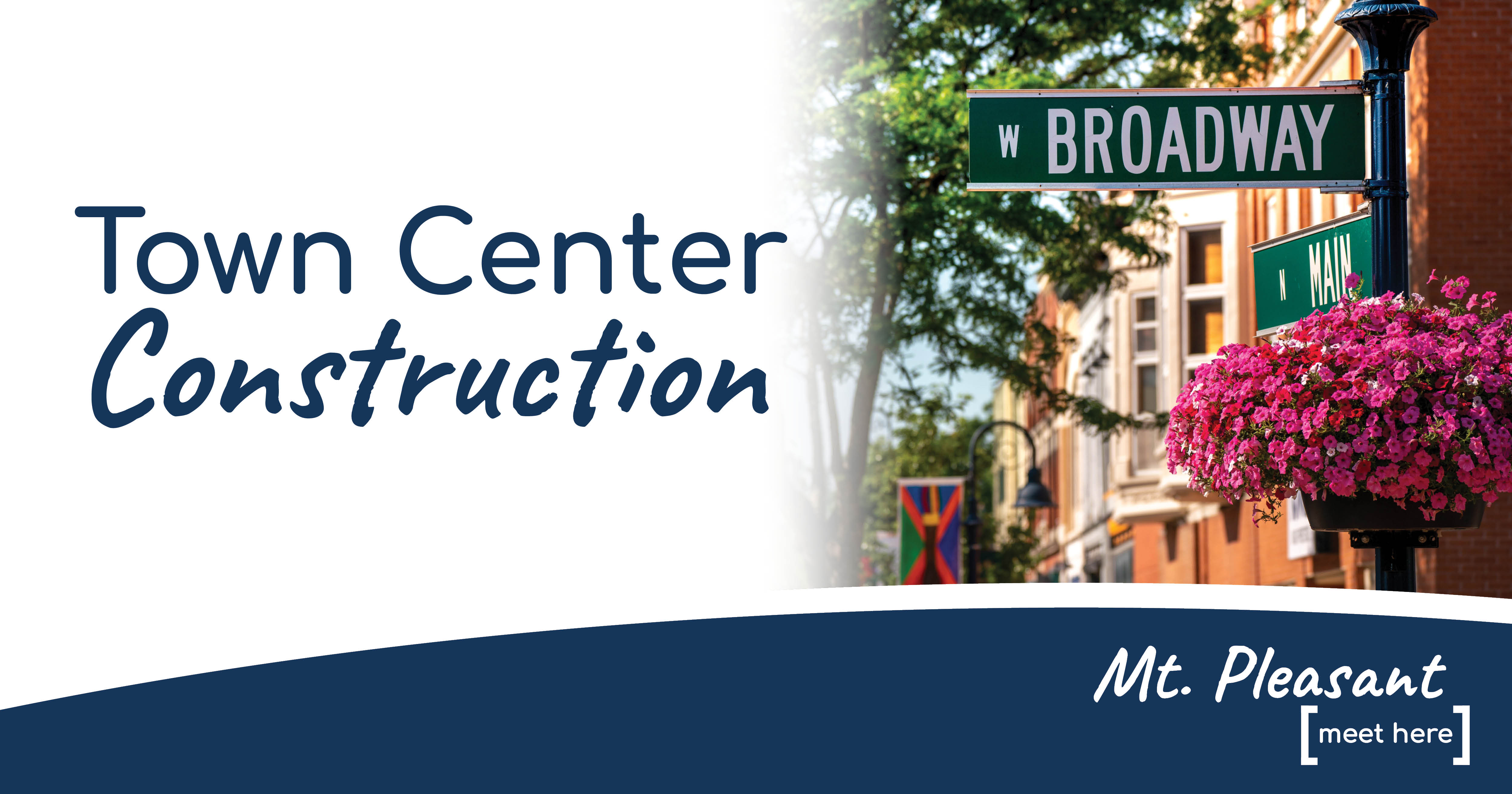 Town Center Project and Parking Lot 3 Reconstruction – City of Mt.Pleasant